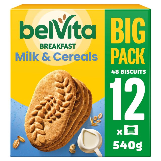 Belvita Milk & Cereal Big Pack 12 per pack — Nuline Traders