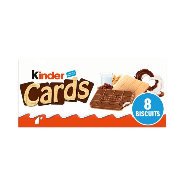 Kinder Cards Biscuits 4 per pack — Nuline Traders