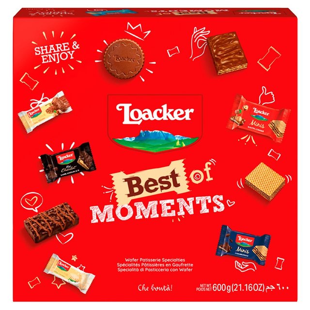 Loacker Best of Moments Biscuits Variety Pack 600g — Nuline Traders